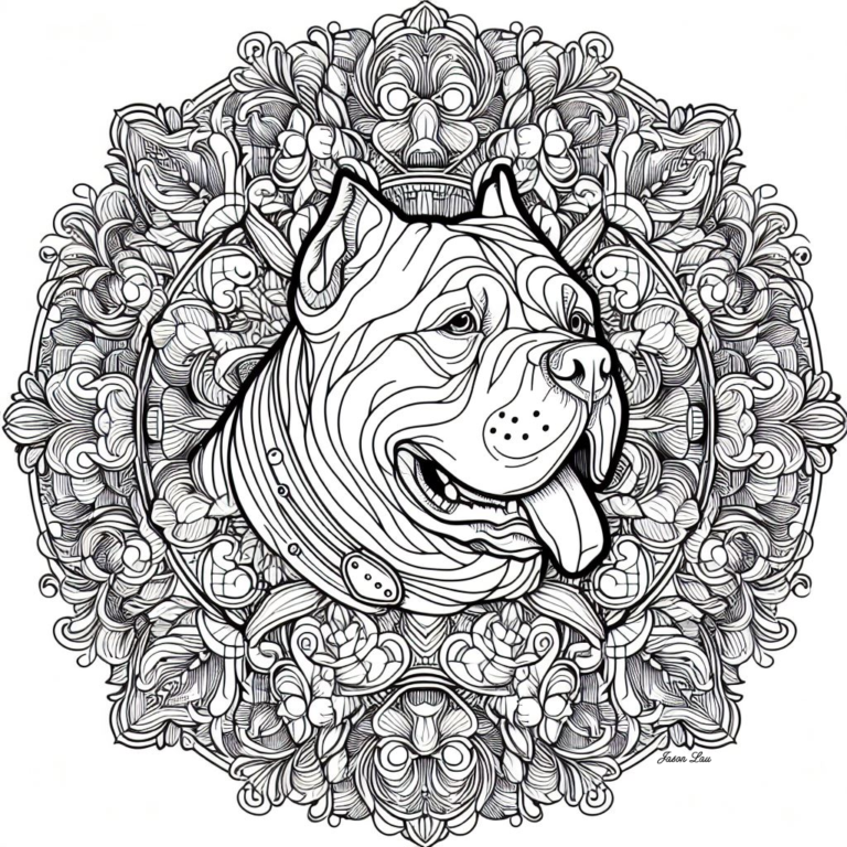 Coloring Pages – From My Imagination To Yours – AmericanBully.Pro